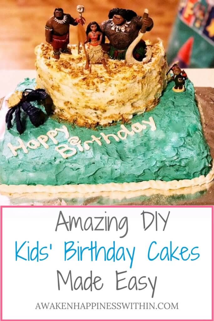 Amazing and Easy DIY Kids' Birthday Cakes That Anyone Can Make